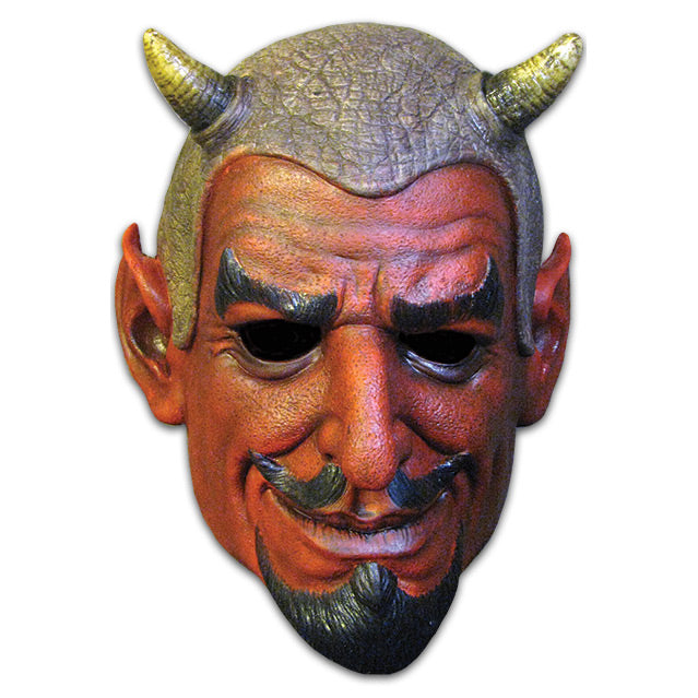 Ol' Scratch Halloween Mask, Vintage Classic Devil Horned Asmodeus ...