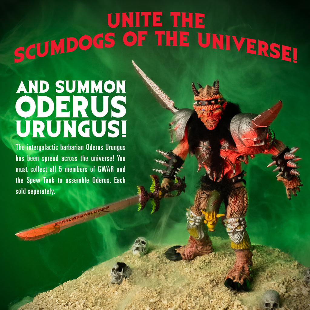 GWAR - Balsac the Jaws 'O Death - 5" Action Figure – Trick Or Treat Studios