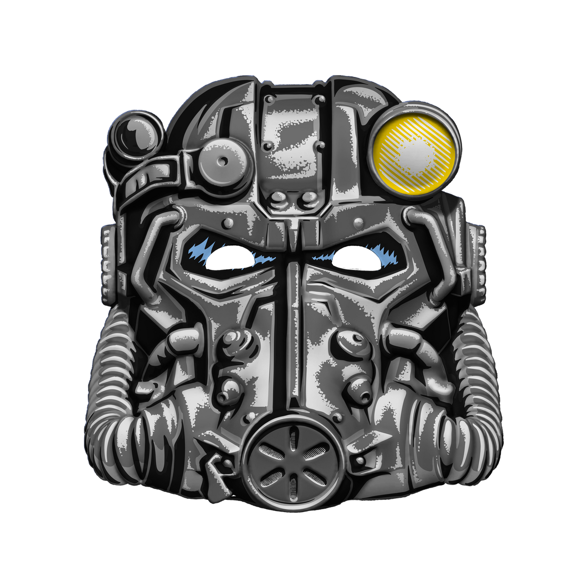 Fallout - Power Armor Helmet Retro Mask – Trick Or Treat Studios