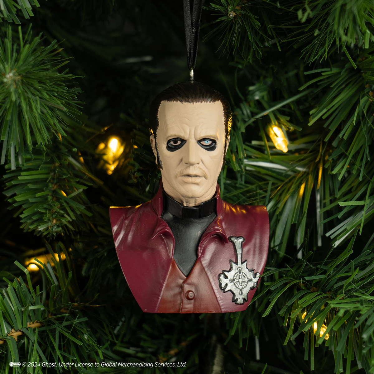 ORNAMENT - GHOST - CARDINAL COPIA – Trick Or Treat Studios