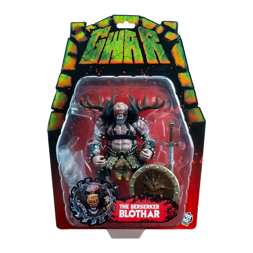GWAR - Blöthar the Berserker - 5" Action Figure – Trick Or Treat Studios
