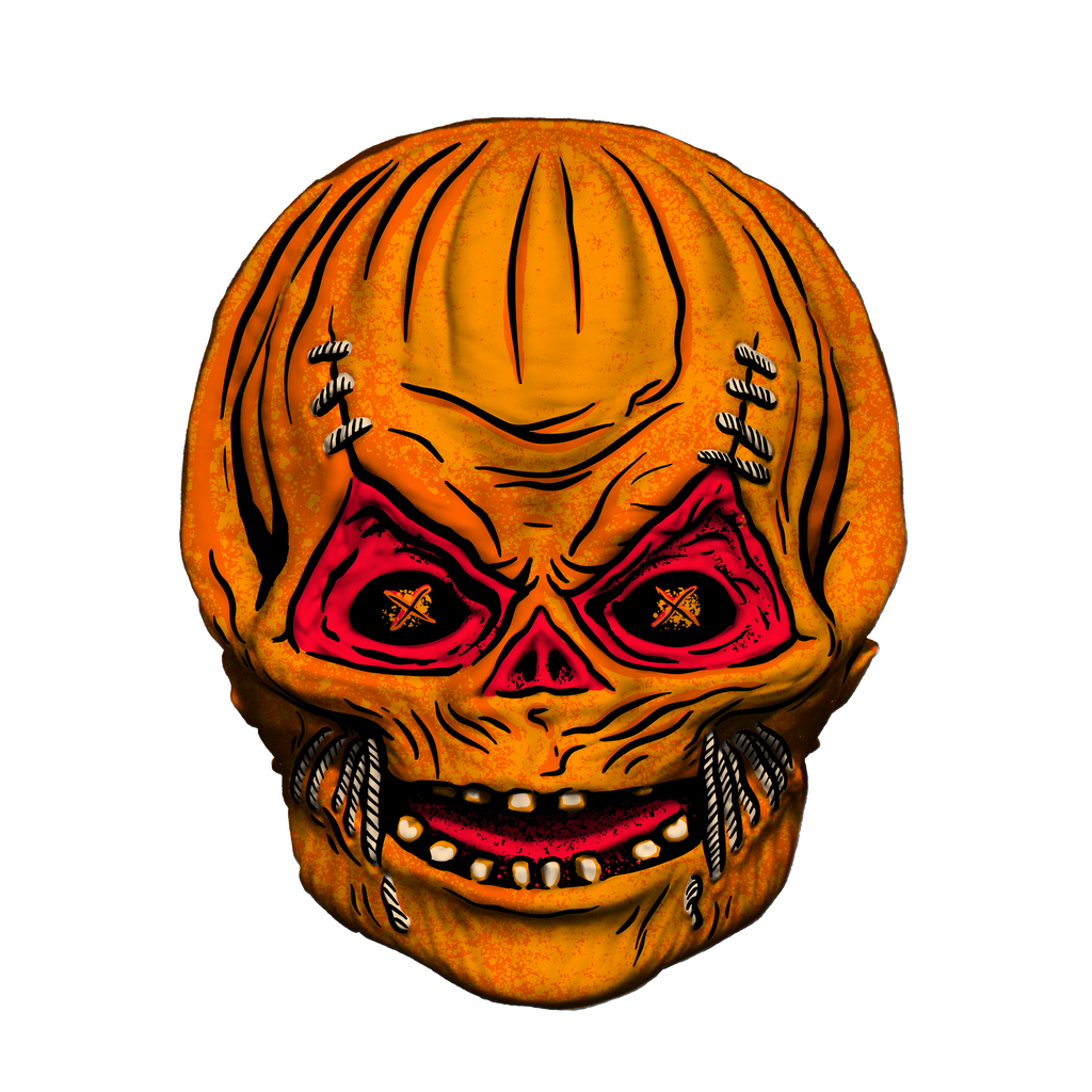 Trick 'r Treat - Sam Retro Mask – Trick Or Treat Studios