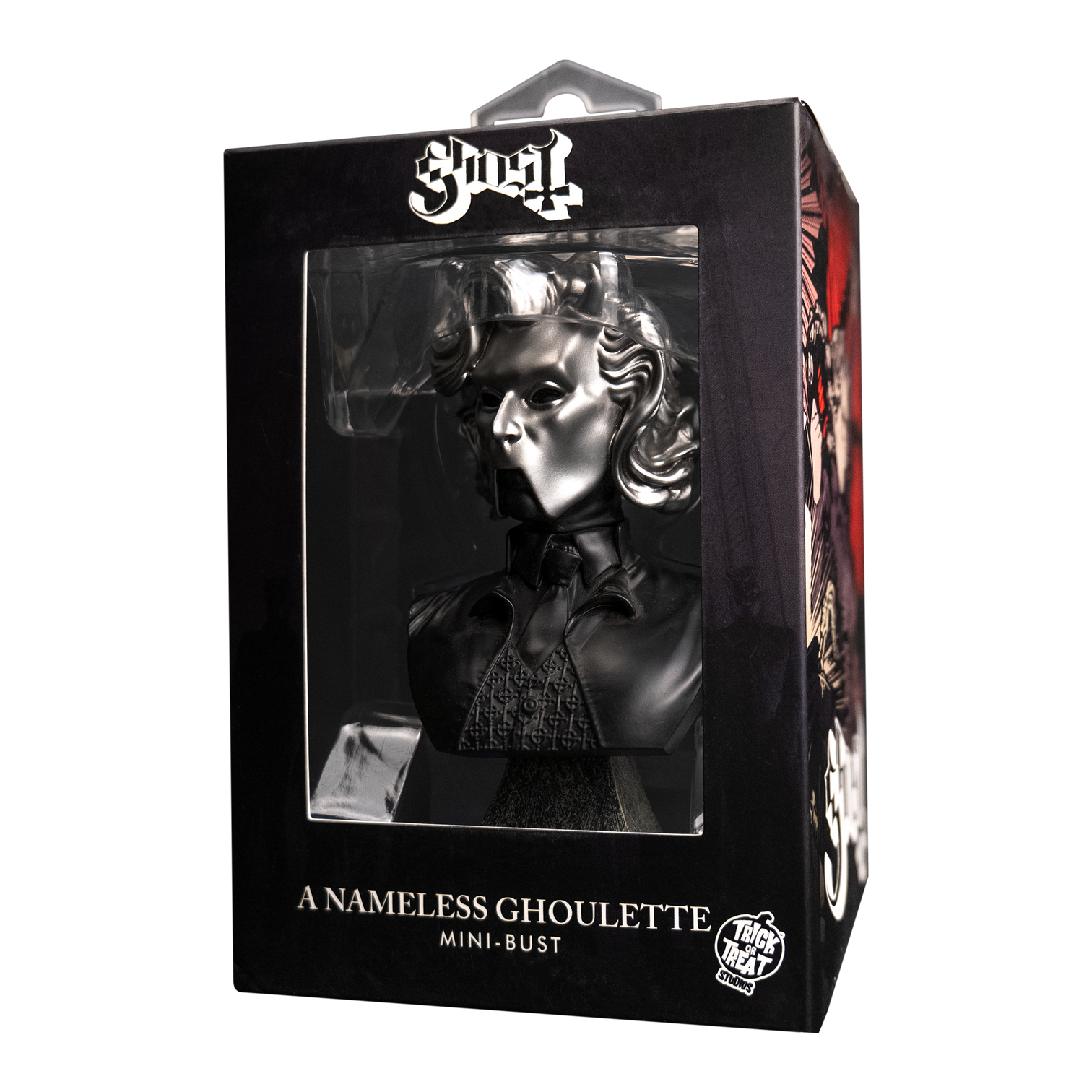 Ghost - Nameless Ghoulette Mini Bust – Trick Or Treat Studios