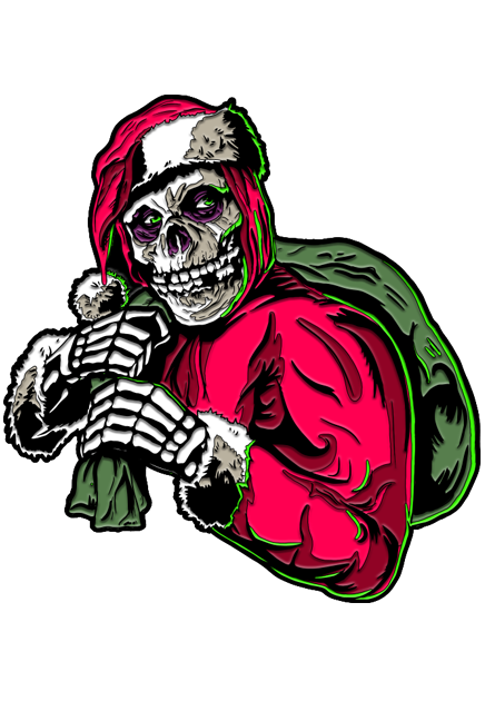 Misfits - Holiday Fiend Enamel Pin – Trick Or Treat Studios
